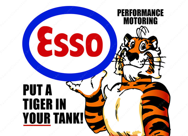 Esso Tiger in Your Tank – Nero Cavallo